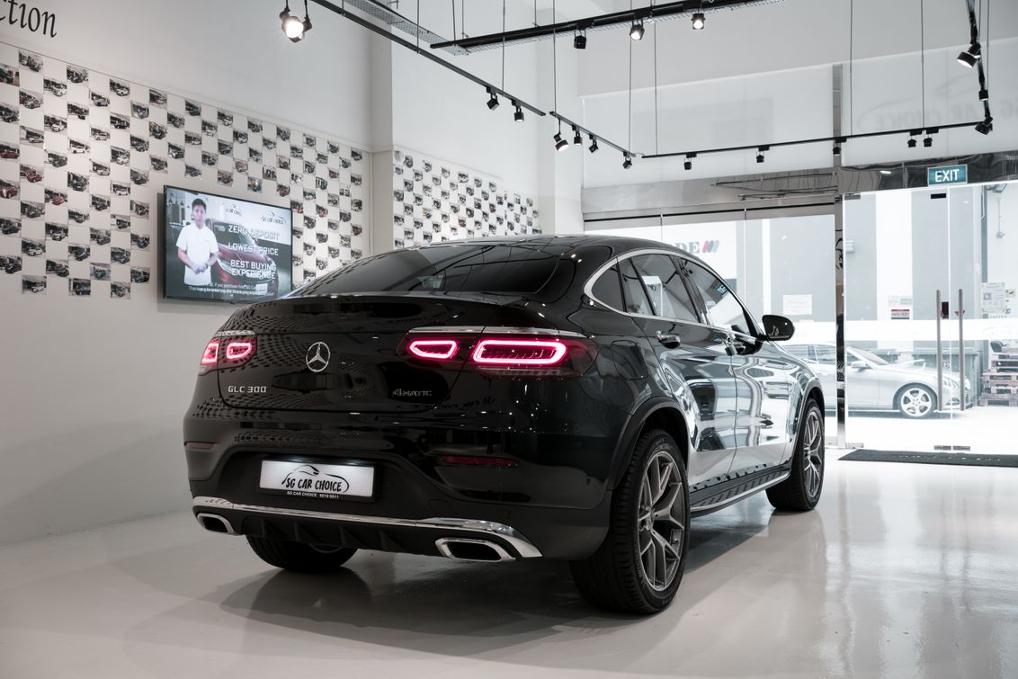 The New Mercedes-Benz GLC 300 AMG 4MATIC Coupé | Car Choice Singapore