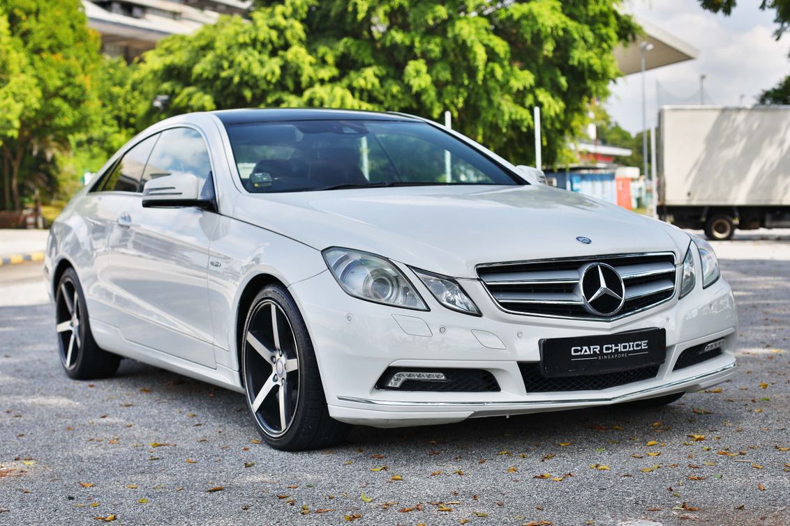 Certified Pre-Owned Mercedes-Benz E200 CGI Coupe | Car Choice Singapore