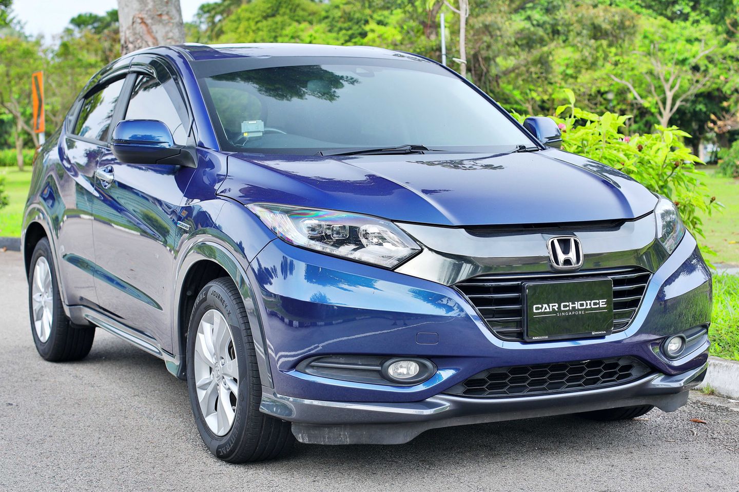 Certified Pre Owned Honda Vezel Hybrid 15 X Car Choice Singapore