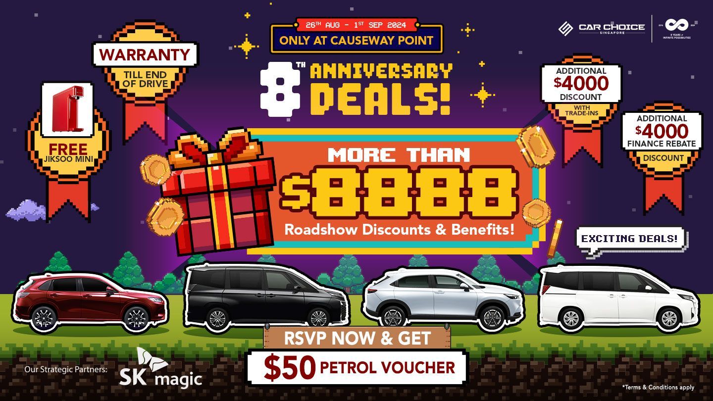 Causeway Point Roadshow | Car Choice Singapore
