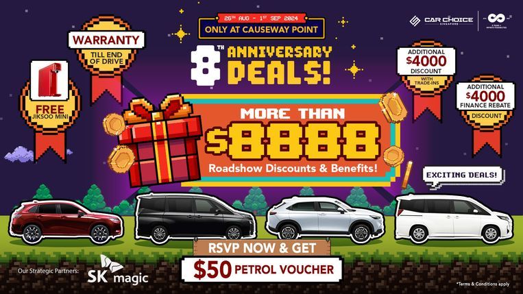 Causeway Point Roadshow | Car Choice Singapore