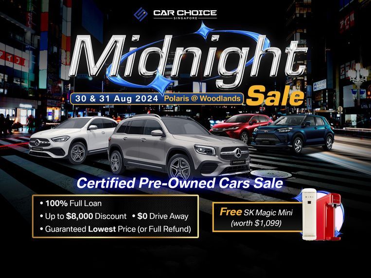 Midnight Sale | Car Choice Singapore